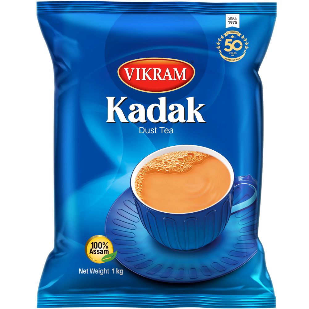 Vikram Kadak Dust Tea - 1kg Pouch – Vikram Tea