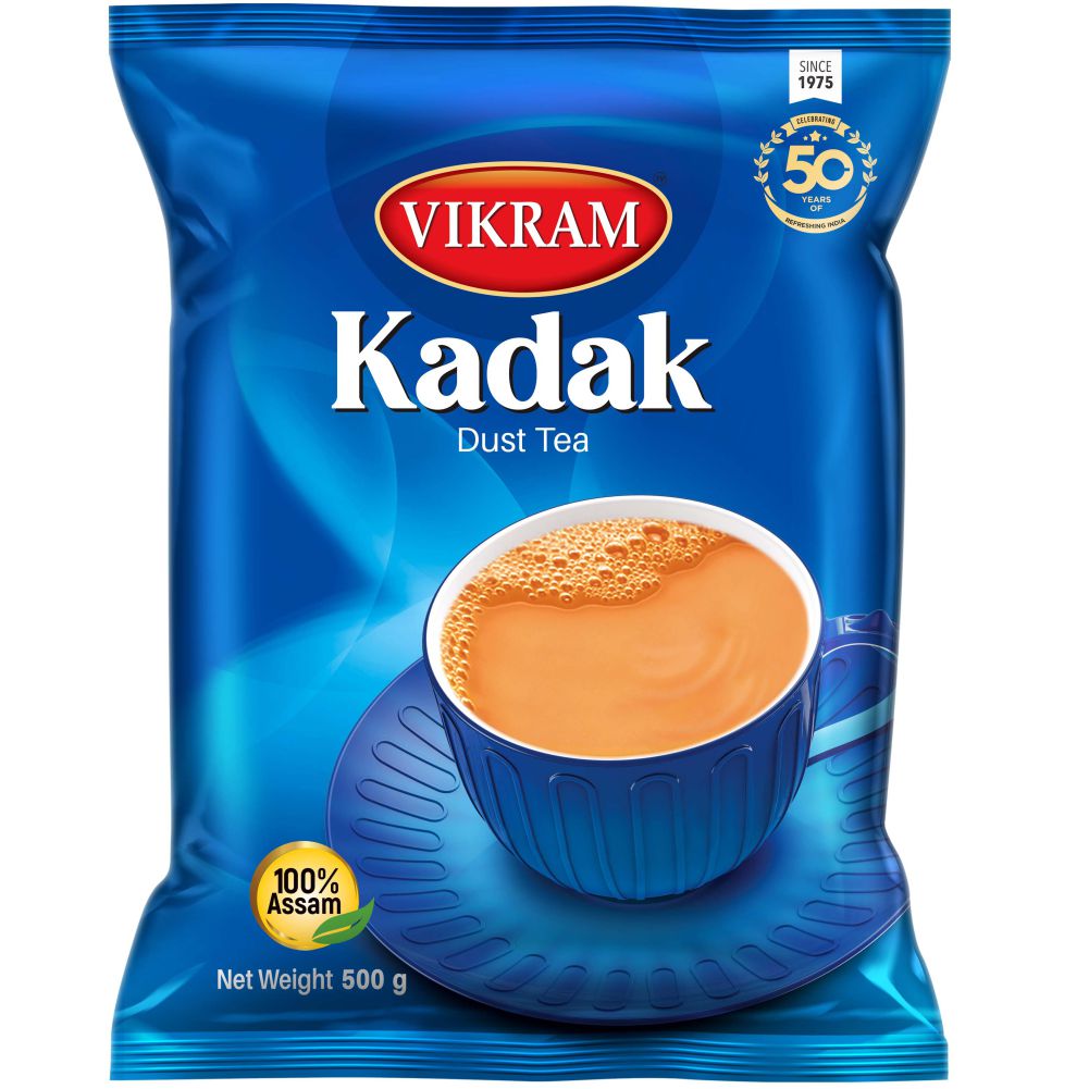 Vikram Kadak Dust Tea - 500g Pouch – Vikram Tea