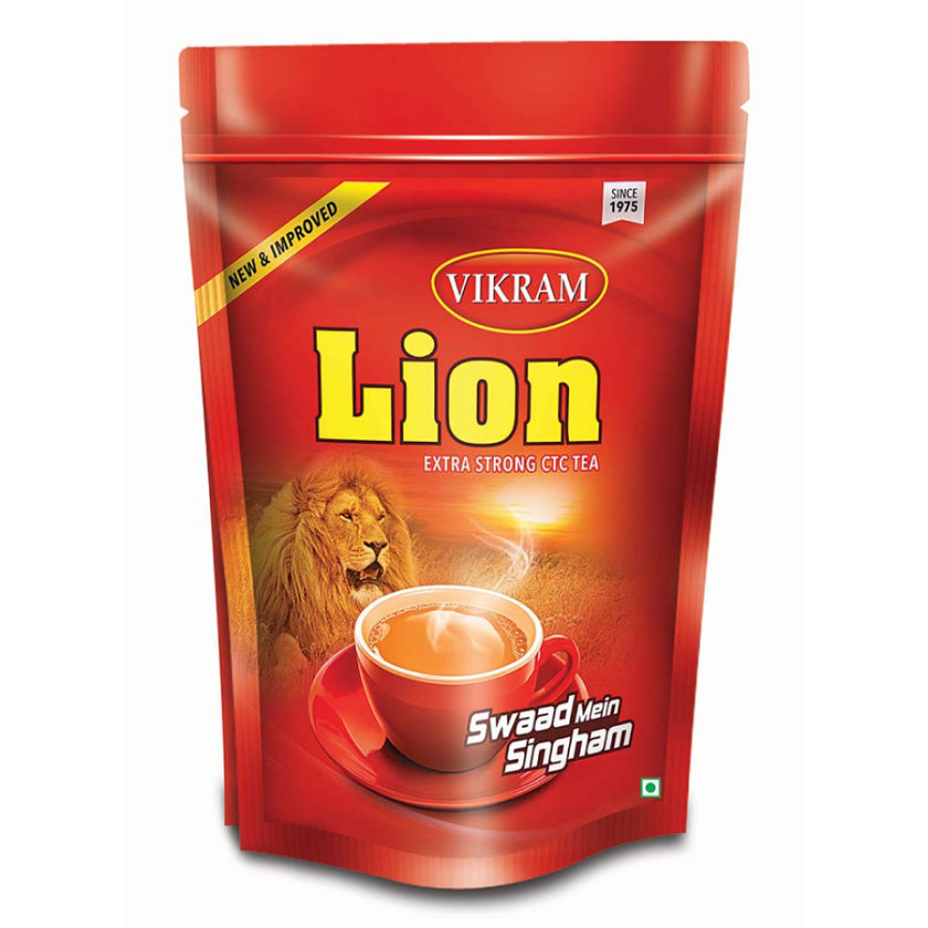 VIKRAM Lion Extra Strong Ctc Tea | From Upper Assam tea leaves | Premi ...